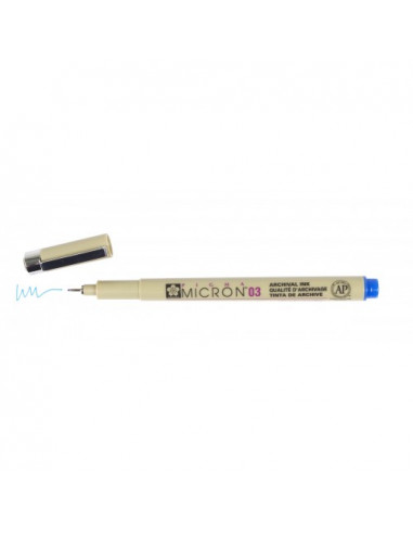 MICRON 03 PEN BLUE | Art Cansel | Art Supplies | St. John's ...